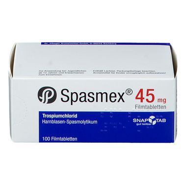 Spasmex® 45 mg 100 St mit dem E-Rezept kaufen - Shop Apotheke