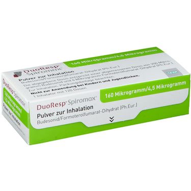 DuoResp® Spiromax® 160 µg/4,5 µg 1 St mit dem E-Rezept kaufen - Shop ...