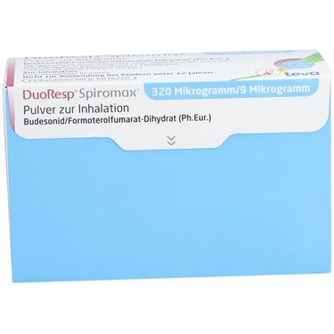 DuoResp® Spiromax® 320 µg/9 µg 3 St mit dem E-Rezept kaufen - Shop Apotheke