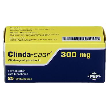 Clinda-saar® 300 mg 25 St mit dem E-Rezept kaufen - Shop Apotheke