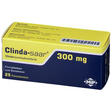Clinda-saar® 300 mg 25 St mit dem E-Rezept kaufen - Shop Apotheke