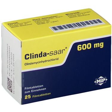 Clinda-saar® 600 mg 25 St mit dem E-Rezept kaufen - Shop Apotheke