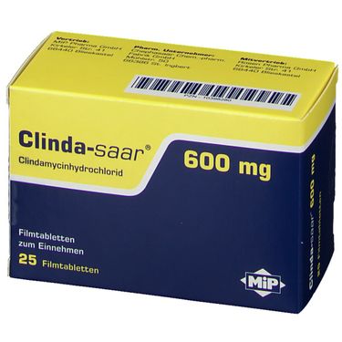 Clinda-saar® 600 mg 25 St mit dem E-Rezept kaufen - Shop Apotheke