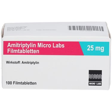 Amitriptylin Micro Labs 25 mg 100 St mit dem E-Rezept kaufen - Shop ...