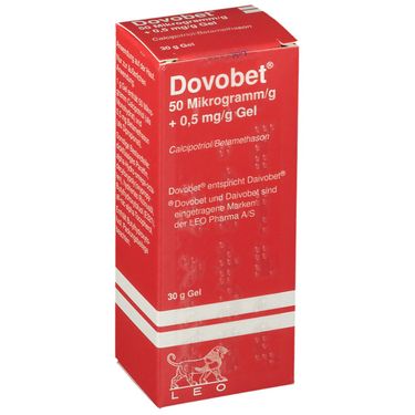 DOVOBET 50 Mikrogramm/g + 0,5 mg/g Gel 30 g mit dem E-Rezept kaufen ...