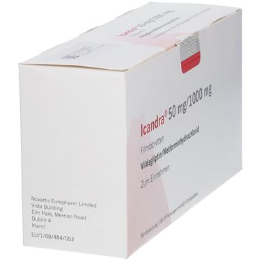 Icandra® 50 mg/1000 mg 3x60 St mit dem E-Rezept kaufen - Shop Apotheke