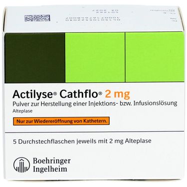 Actilyse® Cathflo 2 mg 5 St mit dem E-Rezept kaufen - Shop Apotheke