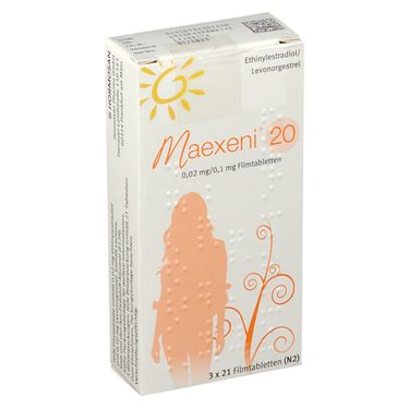 Maexeni® 20 3x21 St mit dem E-Rezept kaufen - Shop Apotheke