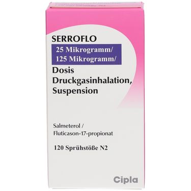 SERROFLO 25 µg/125 µg/Dosis 1 St mit dem E-Rezept kaufen - Shop Apotheke