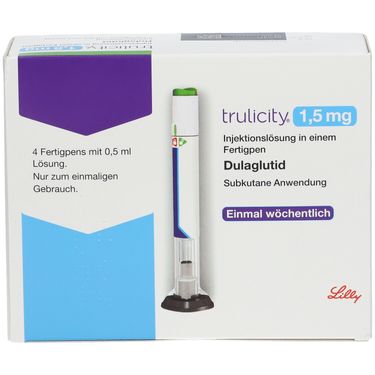 trulicity® 1,5 mg 4 St mit dem E-Rezept kaufen - Shop Apotheke