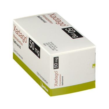 Xadago® 50 mg 100 St mit dem E-Rezept kaufen - Shop Apotheke