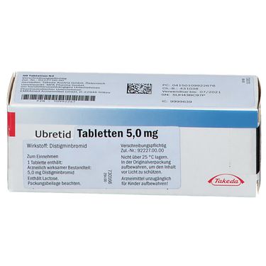 Ubretid 5 mg 50 St mit dem E-Rezept kaufen - Shop Apotheke