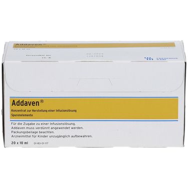 Addaven Fresenius 20x10 ml mit dem E-Rezept kaufen - Shop Apotheke