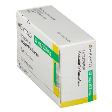 Entresto® 97 mg/103 mg 56 St mit dem E-Rezept kaufen - Shop Apotheke