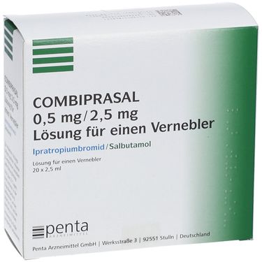 Combiprasal 0,5 mg/2,5 mg 20x2,5 ml mit dem E-Rezept kaufen - Shop Apotheke