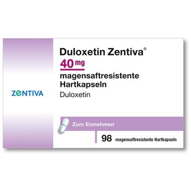 Duloxetin Zentiva® 40 mg 98 St mit dem E-Rezept kaufen - Shop Apotheke