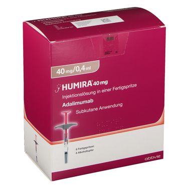 Humira® 40 Mg/0.4MlSpr 6 St mit dem E-Rezept kaufen - Shop Apotheke