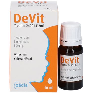DeVit Tropfen 2400 I.E./ml 10 ml - Shop Apotheke