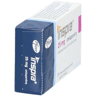 INSPRA 25 mg Filmtabletten 20 St mit dem E-Rezept kaufen - Shop Apotheke