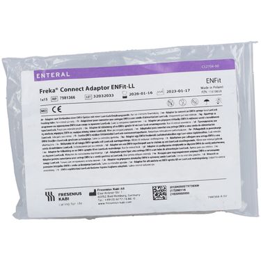 Fresenius Freka Connect Adapter ENFIT-LuerLock 1x15 St - Shop Apotheke