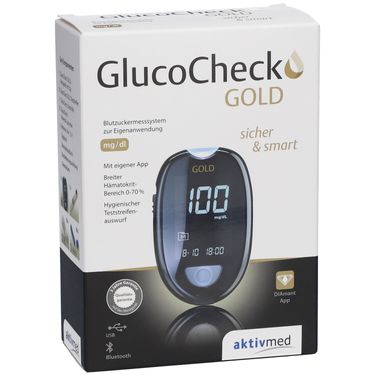 GlucoCheck GOLD mg/dl 1 St - Shop Apotheke