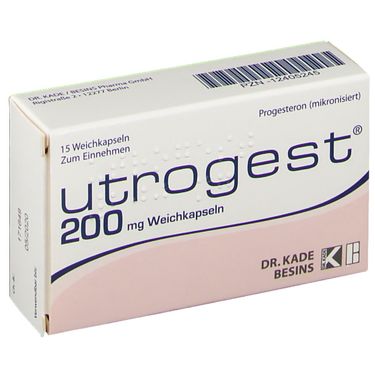 utrogest® 200 mg 15 St mit dem E-Rezept kaufen - Shop Apotheke