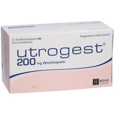 utrogest® 200 mg 90 St mit dem E-Rezept kaufen - Shop Apotheke
