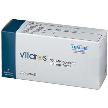 vitaros® 300 µg/100 mg 4 St mit dem E-Rezept kaufen - Shop Apotheke