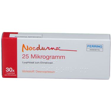 Nocdurna® 25 Mikrogramm 30 St mit dem E-Rezept kaufen - Shop Apotheke