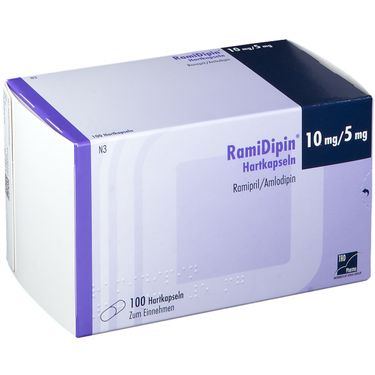 RamiDipin® 10 mg/5 mg 100 St mit dem E-Rezept kaufen - Shop Apotheke