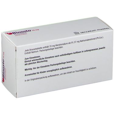 Binosto® 70 mg 12 St mit dem E-Rezept kaufen - Shop Apotheke