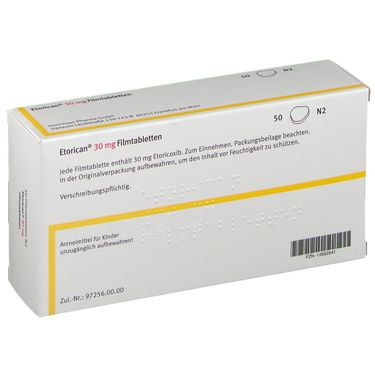 Etorican® 30 mg 50 St mit dem E-Rezept kaufen - Shop Apotheke