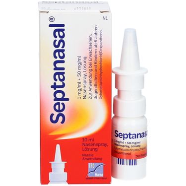 Septanasal® 1 mg / ml + 50 mg / ml 10 ml - Shop Apotheke