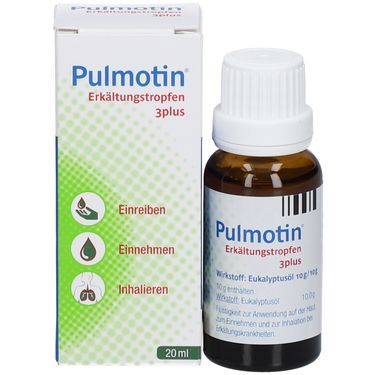 Pulmotin® Erkältungstropfen 3plus 20 ml - Shop Apotheke