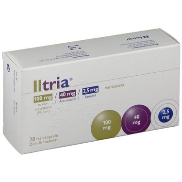 Iltria® 100 mg/40 mg/2,5 mg 28 St mit dem E-Rezept kaufen - Shop Apotheke