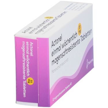 Actonel® einmal wöchentlich 35 mg 12 St mit dem E-Rezept kaufen - Shop ...