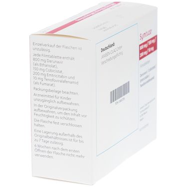 Symtuza® 800 mg/150 mg/200 mg/10 mg 90 St mit dem E-Rezept kaufen ...