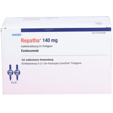 REPATHA 140 mg Injektionslösung i.e.Fertigpen 6 St mit dem E-Rezept ...