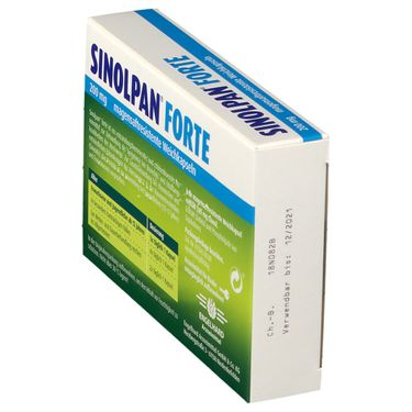 Sinolpan® forte 200 mg magensaftresistente Weichkapseln 50 St - Shop ...