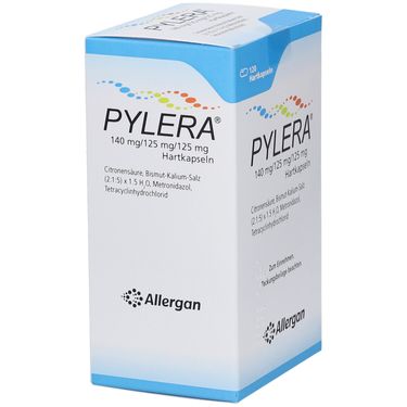 Pylera 140 mg/125 mg/125 mg 120 St mit dem E-Rezept kaufen - Shop Apotheke