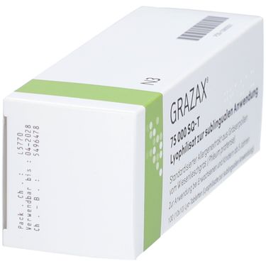 GRAZAX® 75.000 SQ®-T 100 St mit dem E-Rezept kaufen - Shop Apotheke