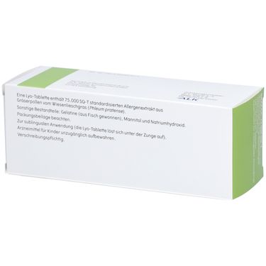 GRAZAX® 75.000 SQ®-T 100 St mit dem E-Rezept kaufen - Shop Apotheke