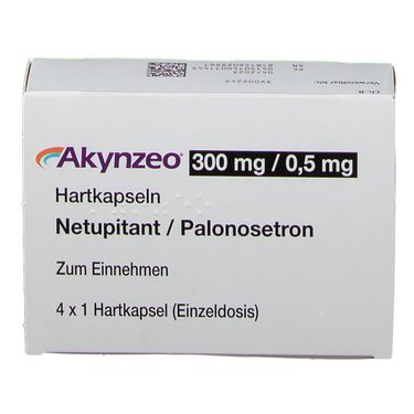 Akynzeo® 300 mg/0,5 mg 4 St mit dem E-Rezept kaufen - Shop Apotheke
