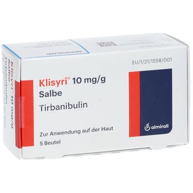 Klisyri® 10 mg/g 5x250 mg mit dem E-Rezept kaufen - Shop Apotheke
