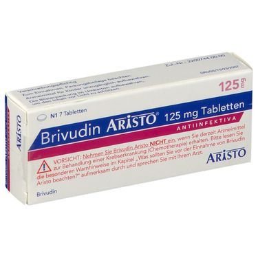 Brivudin Aristo® 125 mg 7 St mit dem E-Rezept kaufen - Shop Apotheke
