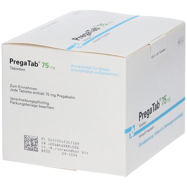 PregaTab® 75 mg 100 St mit dem E-Rezept kaufen - Shop Apotheke