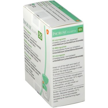 Incruse Ellipta 55 µg 1 St mit dem E-Rezept kaufen - Shop Apotheke