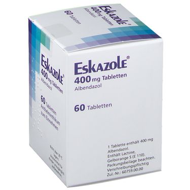 Eskazole® 400 mg 60 St mit dem E-Rezept kaufen - Shop Apotheke