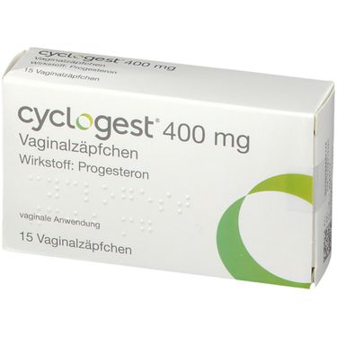 cyclogest® 400 mg 15 St mit dem E-Rezept kaufen - Shop Apotheke