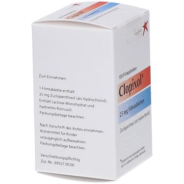 Clopixol® 25Mg 100 St mit dem E-Rezept kaufen - Shop Apotheke